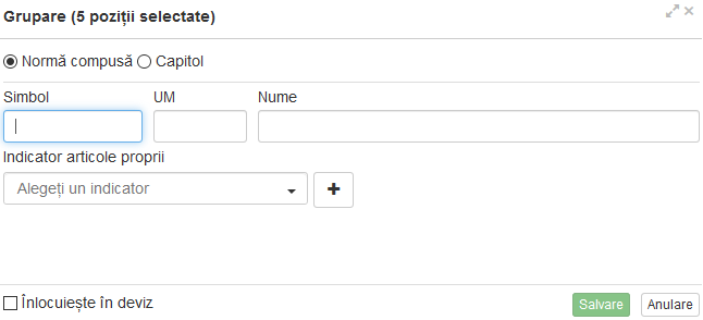 WinDoc Deviz - Ghid de utilizare Program devize